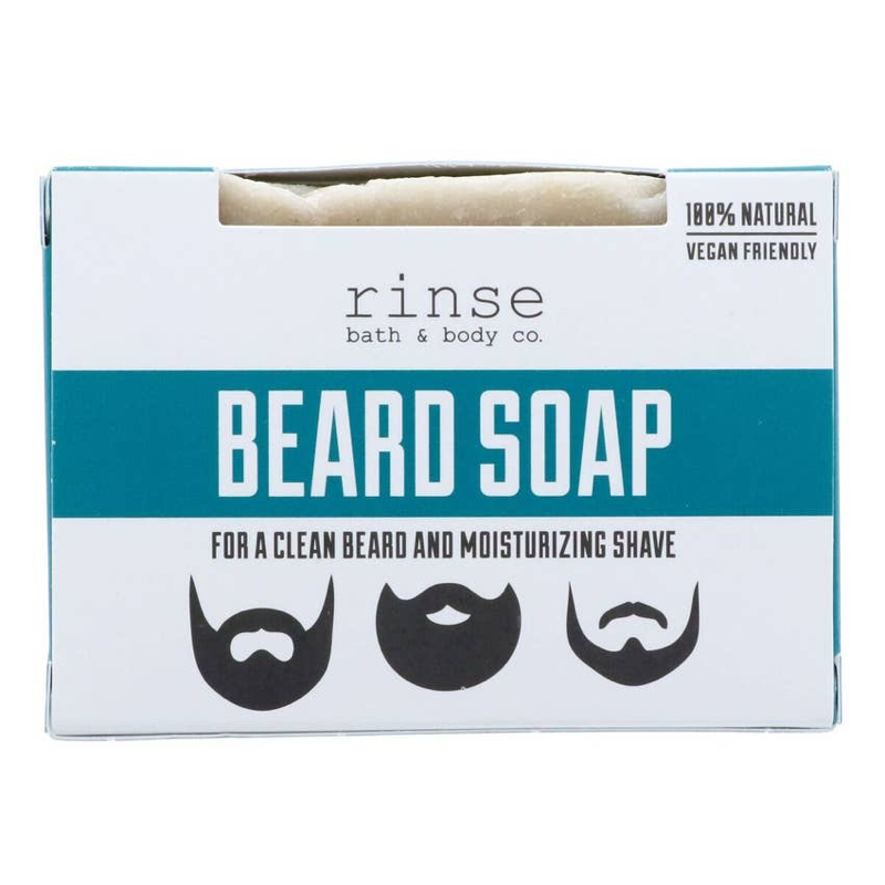 Beard Soap by Rinse | Lavender Label- Home of The Little Soap Shop